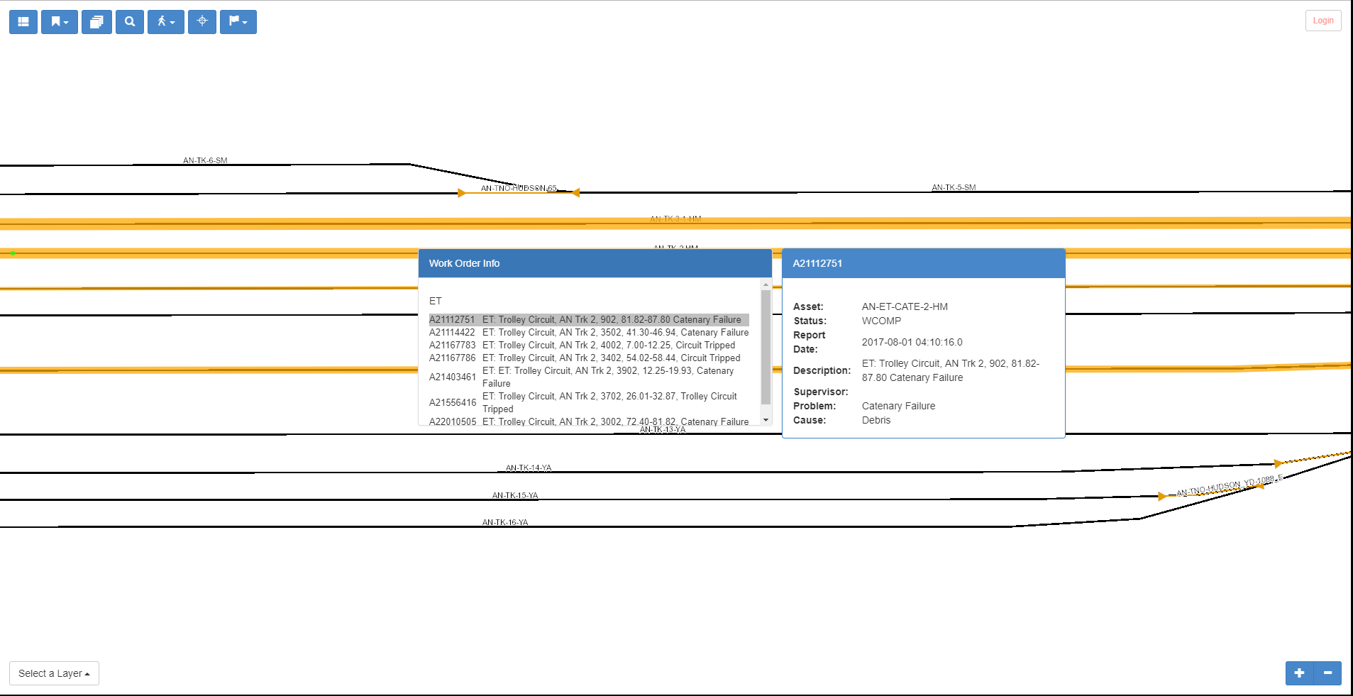 Amtrak Linear Diagram | ActiveG